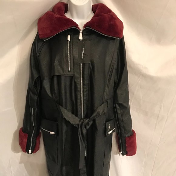 Jordan | Jackets & Coats | Jordan Standard Fit Warm Faux Fur Inside ...